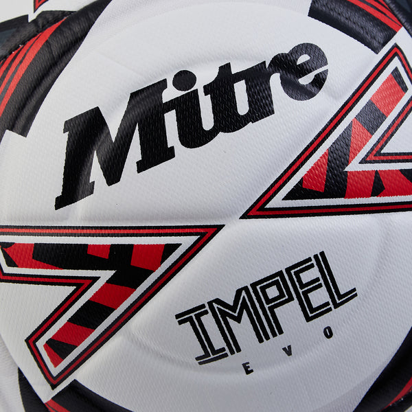 Mitre Mitre Impel Evo Football - White/Red/ Black